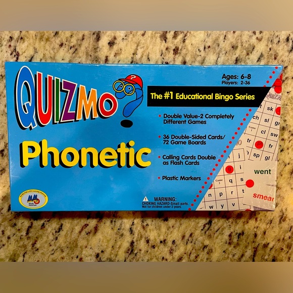 Quizmo | Toys | Quizmo Phonetic Game Ages 68 Nib Please See Pictures ...